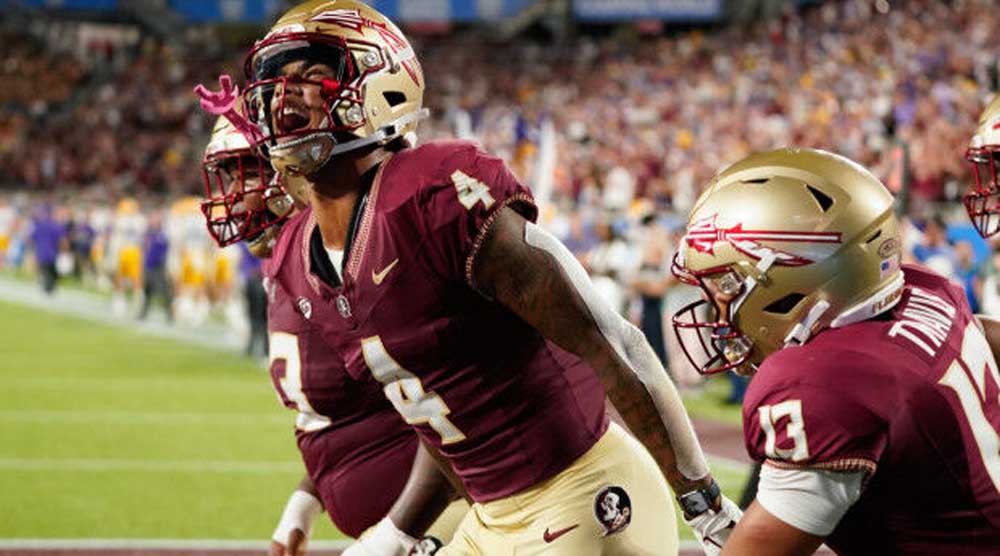 LSU Makes Unfortunate History in Season-Opening Loss to Florida State ...