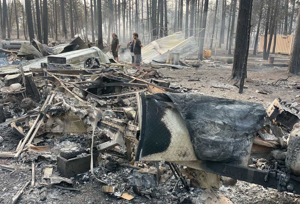 ‘Our home was just gone so fast’: Families sift through the ashes of ...