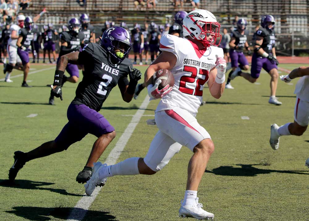 Yates torches No. 9 College of Idaho in SOU’s upset | Rogue Valley Times