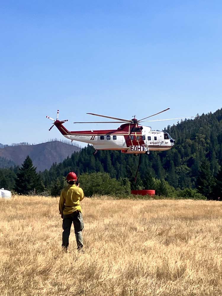 Fire retardant dropped in Kalmiopsis Wilderness to help stop Flat Fire ...