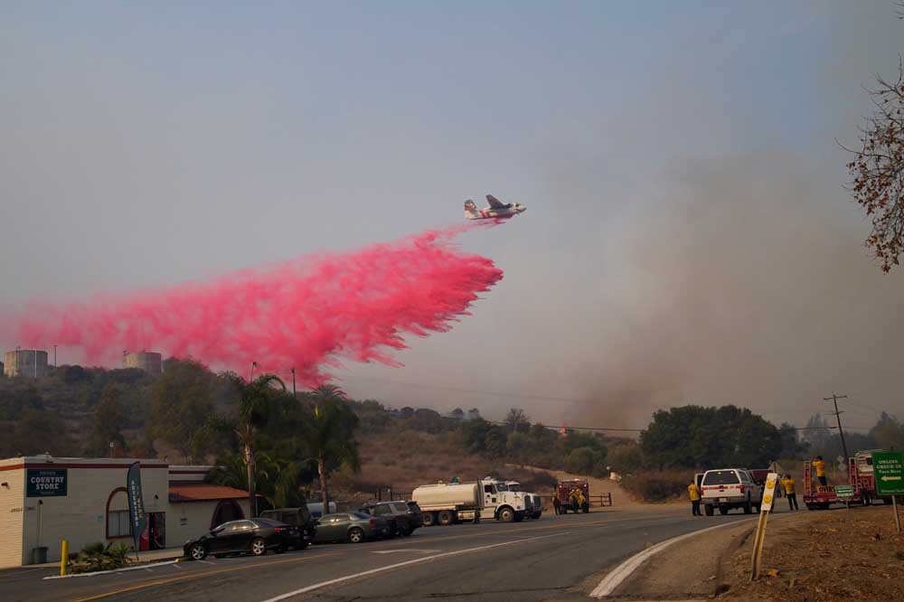 ‘Don’t count on’ rain, Cal Fire says as fight continues with Otay ...