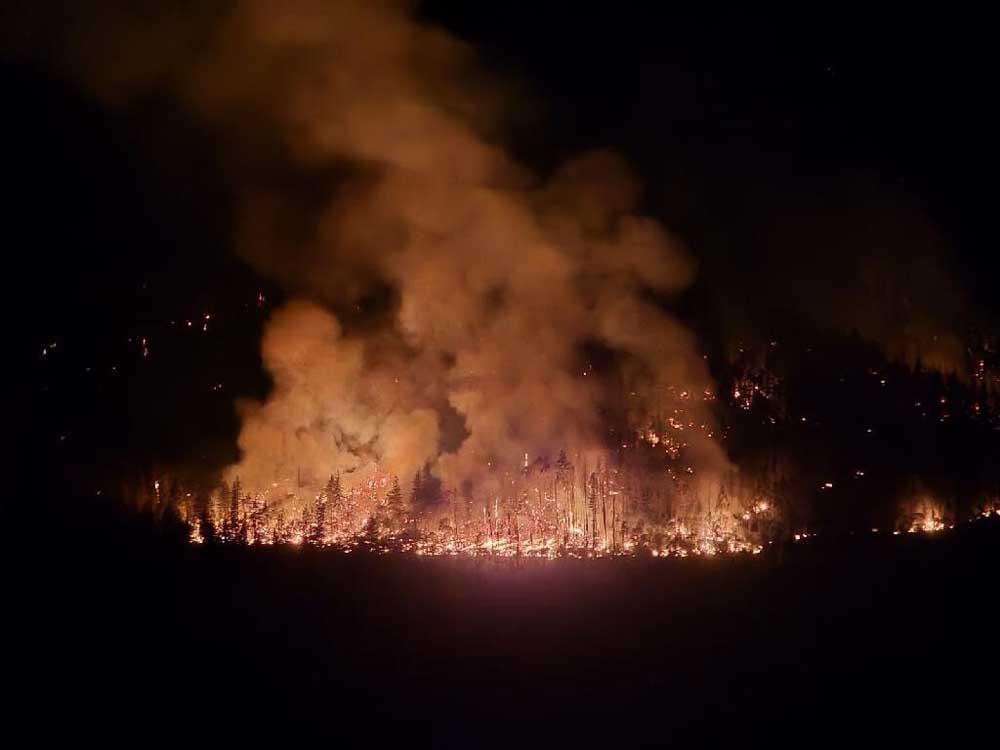 Upper Applegate Fire increases only slightly, Type 1 helicopter pulled ...