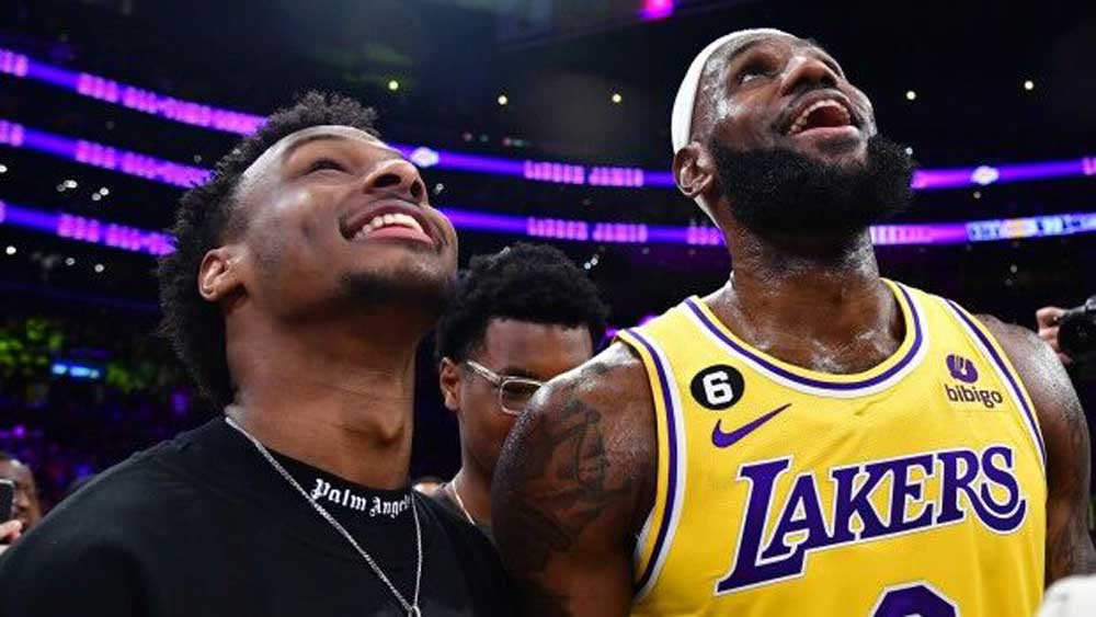 LeBron James Shares Heartfelt Message After Bronny James Signs USC ...