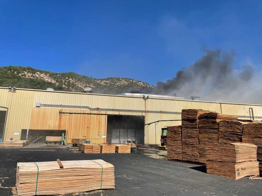 Ceiling fan malfunction likely cause of Murphy Plywood fire | Rogue ...