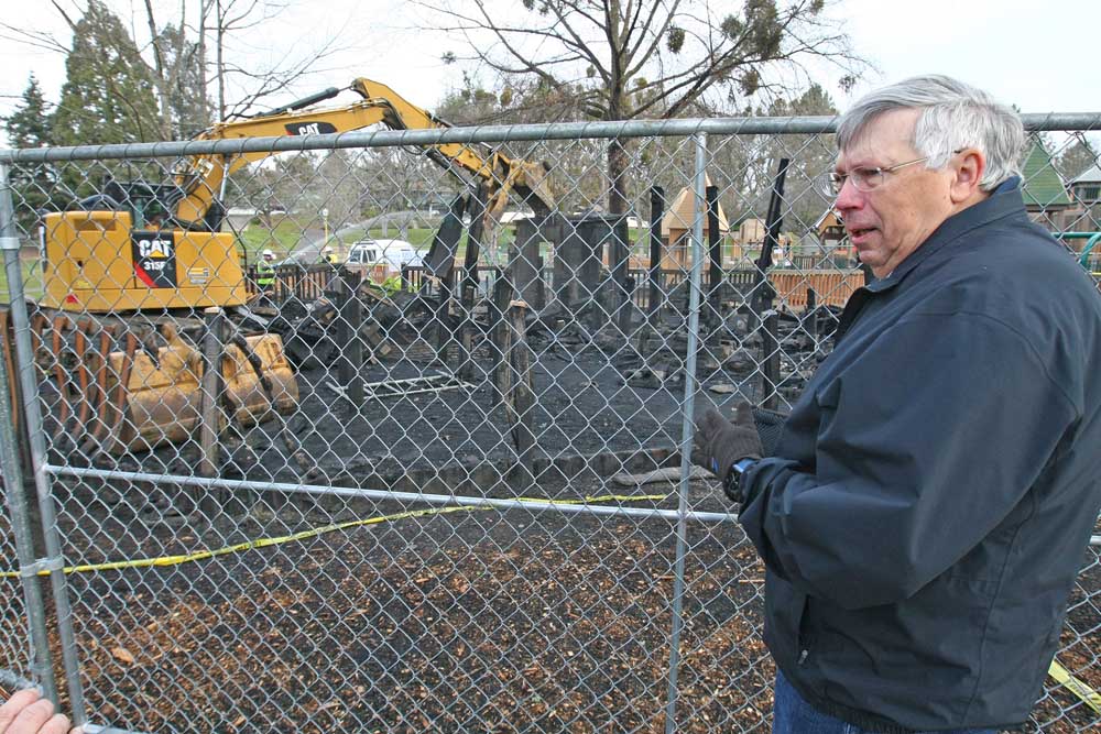 Recovery begins after Bear Creek Park playground fire - Rogue Valley ...
