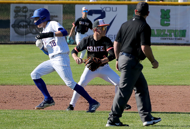 Crater sits in remarkable position despite .500 baseball record | Rogue ...