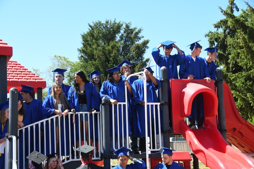 ‘A whole lot of nostalgia:’ Class of 2025 revisits former schools with ...