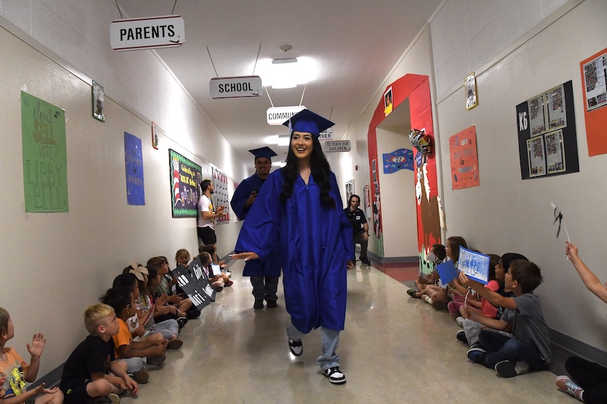 ‘A whole lot of nostalgia:’ Class of 2025 revisits former schools with ...