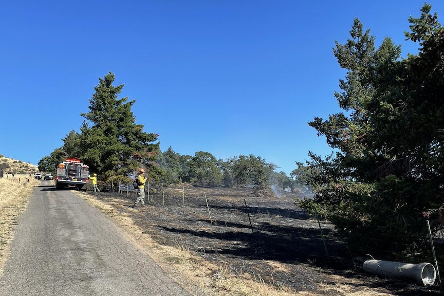One I-5 NB lane reopens south of Ashland after crews knock down ...