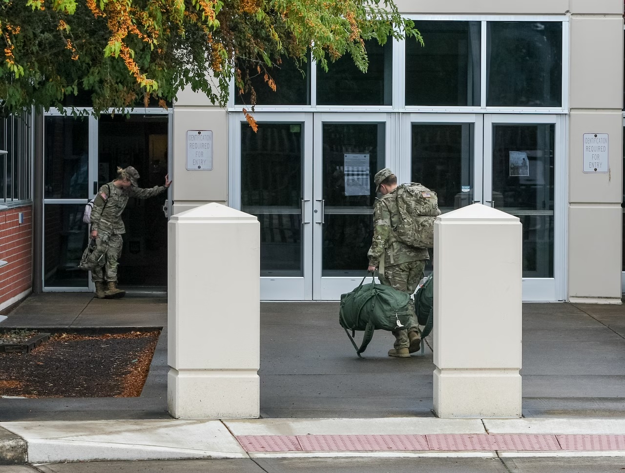 Remaining 100 active OR National Guard troops will be sent home from ...